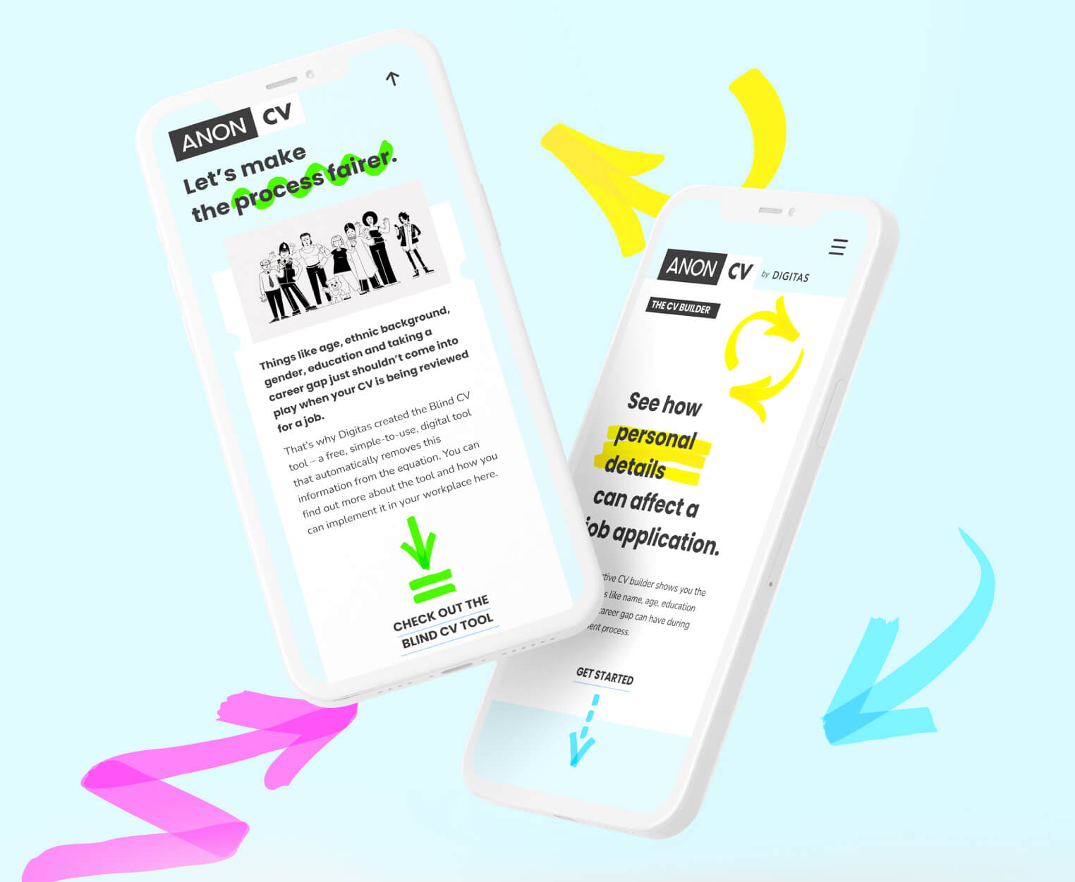 Anon CV Tool | Digitas UK